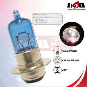 Jual H6 Kaki-1 Hella DayView Kaca Biru Bulb M5 Bohlam Halogen Bebek ...