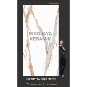 Jual Roman QUADRA CALACATTA GOLD MATTE 320x160 - Kab. Tangerang ...