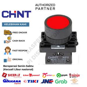 Jual Push Button Chint NP2-EA42 Plastic Head Flush Button Red Merah - Jakarta Barat - Raspberry ...