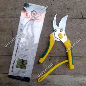 Jual Gunting Dahan Bunga Ranting Stainless Steel KAJIMA 8 inch - Kab ...