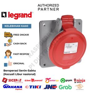 Jual Legrand Panel Mounting Socket 555188 3P+E / 4 Pin 16A P17 Tempra Pro - Jakarta Barat ...