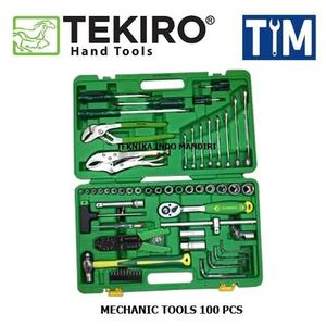Jual (TEKIRO) Mechanic Tool Set 100 pcs Box Plastik - Jakarta Barat ...