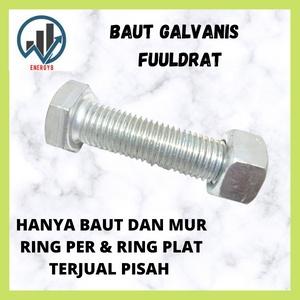 Jual BAUT MUR GALVANIS - GALVANIS 4.8 - BAUT GALVANIS M12x30 - Jakarta ...