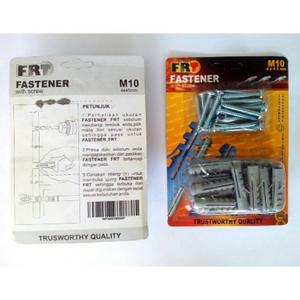 Jual UD560 Fisher dan Baut M10 1Bungkus Sekrup Viser Piser Fiser Nylon ...