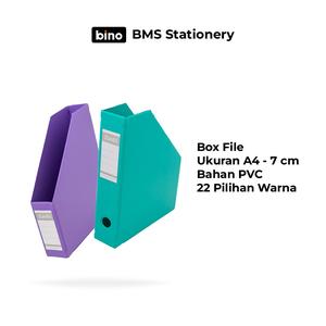 Jual Bantex Magazine File (Box File) A4 7cm #4010 - Blue - Kab. Gresik ...