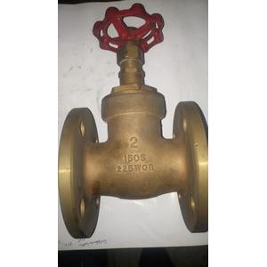 Jual KITZ Bronze stop kran Gate valve with Flange 2 inch 150S - 225WOG ...