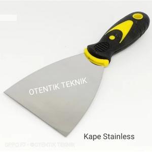 Jual KAPE DEMPUL STAINLESS 4 INCI GAGANG KARET - KAPI 4 IN STAINLES ...