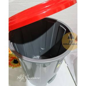 Jual TEMPAT SAMPAH INJAK BULAT BESAR SILVER 17 LITER/ DUST BIN MPW / TONG - Jakarta Pusat - joe ...
