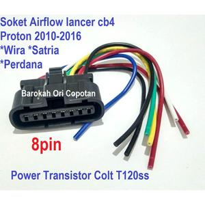 Jual Soket Airflow Sensor Socket Proton Wira Satria Perdana lancer cb4 ...