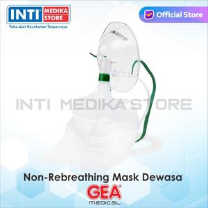 Jual GEA MASKER OKSIGEN NON REBREATHING MASK | MASKER NRM KANTUNG - Kab ...