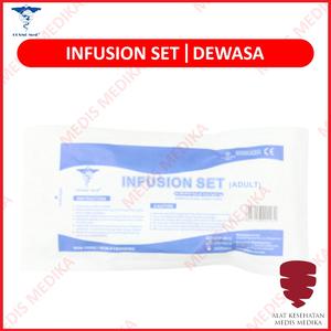 Jual SELANG INFUS SET DEWASA INFUSION ADULT ALAT BANTU PERTOLONGAN ...