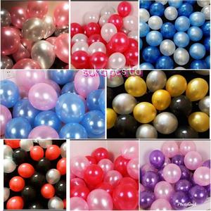 Jual PAKET BALON LATEX METALIK 12 INCH ISI 30 PCS - MAG-PINK-PUTIH, 12 ...