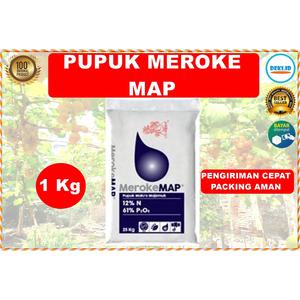 Jual Pupuk MAP Meroke Kemasan Pabrik 1 Kg Mono Ammonium Phosphate ...