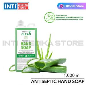 Jual SECRET CLEAN HAND SOAP ANTISEPTIC 1 LITER | SABUN CUCI TANGAN 1 L ...