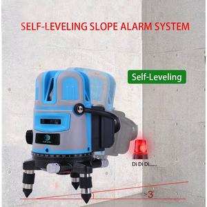 Jual Laser Level 3 Line Alat Ukur Dimensi Laser Hijau Horizontal ...