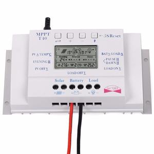 Jual JuaL T40 40A PWM Solar Charge Controller Regulator 12V 24V Auto ...