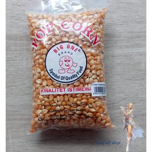 Jual biji jagung popcorn 500gr merk big one pop corn seed kernel mentah ...