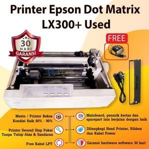 Jual Printer Dot Matrix PPOB Kasir POS Epson LX300 Plus LX-300 Plus LX ...