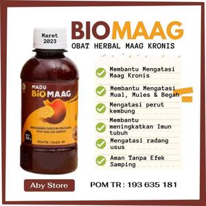 Jual Bio maag Obat Magh Kronis Akut Gastritis Nyeri Ulu Hati Biomag ...