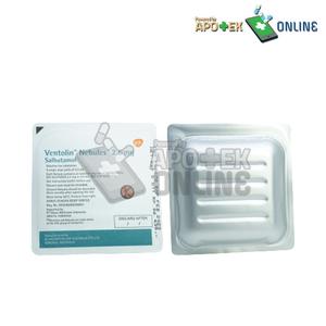 Jual VENTOLIN 2.5MG NEBULES 4`S/SALBUTAMOL/ASMA/SESAK NAFAS - Kab ...