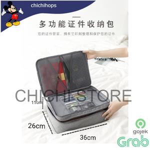 Jual Tas Travel Organizer Stprage Box Multifungsi Handbag Passport ...