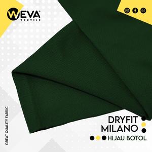 Jual Bahan Kain Jersey Dryfit Milano Hijau Botol - Kain Drifit Weva Textile - Kota Surabaya ...