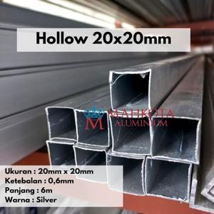 Jual HOLLOW / KOTAK ALUMINIUM 2x2 CM yegtsu 4073lp - Jakarta Timur ...