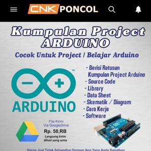 Jual Kumpulan Ratusan Source Code Proyek Arduino + Library+ Skematik ...