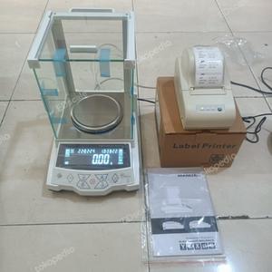 Jual Timbangan Lab 1200gr 1Kg X 0.01Gr Plus Printer Label Fujitsu FSR-B ...