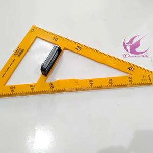Jual penggaris segitiga plastik besar whiteboard / Penggaris siku siku ...