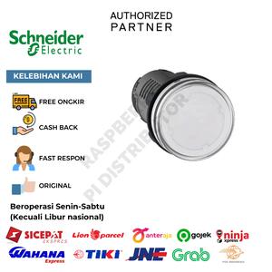 Jual SCHNEIDER PILOT LIGHT XA2EVM1LC MEDIUM XA2 220V AC,WHITE - Jakarta ...