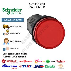 Jual SCHNEIDER PILOT LIGHT XA2EVM4LC MEDIUM XA2 ,220V AC,RED - Jakarta ...