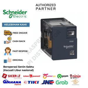 Jual Schneider miniature plug-in relay RXM4LB2BD 4C/O-24VDC-3A-w/LED - Jakarta Barat - Raspberry ...