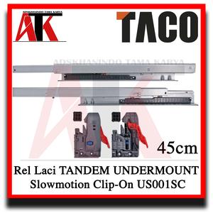 Jual Rel Laci Tandem Undermount TACO US001SC 45cm - Jakarta Barat ...