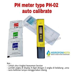 Jual SS PH METER auto kalibrasi - ph meter type 02 - alat ukur ...