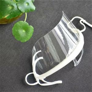 Jual NEW Masker Transparan Mika Restoran Koki Masak Penutup Mulut MUA ...