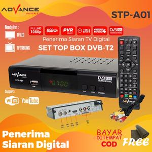 Jual Set Top Box Advance STP-A01 Digital DVB-T2 Receiver Tv Full Hd ...