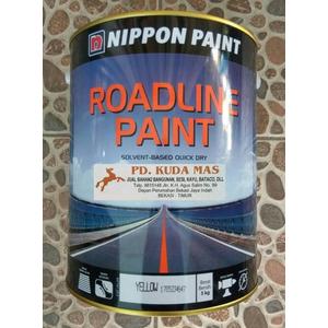 Jual Cat Marka Jalan Roadline Paint Kuning Yellow Nippon Paint 5 kg ...