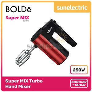 Jual BOLDe Super Mix Turbo Hand Mixer Dilengkapi 5 Speed Button ...