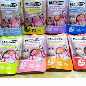 Jual MARKOTOPS SACHET 85GR MARKOTOP POUCH MAKANAN BASAH KUCING - Adult ...