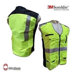Jual Promo Rompi Safety Vest Kerja K3 HSE Lapangan Bandara, Tambang ...
