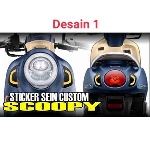 Jual Stiker Sein Scoopy New Custom / Stiker Sein Scoopy New 2021Stiker ...