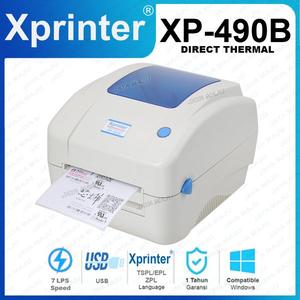 Jual PRINTER RESI XPRINTER XP-490B - PRINTER BARCODE XPRINTER XP-490B ...