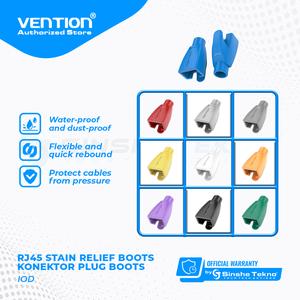 Jual Vention Plug Boot Connector RJ45 Strain Relief Boots Konektor ...
