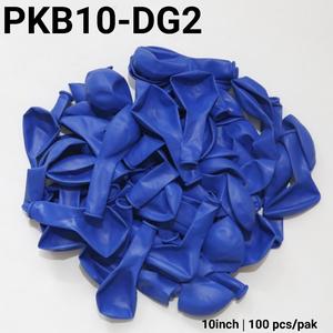 Jual PKB10-DG2 Balon latex 10 inch 1 pak isi 100 tebal biru thomas ...