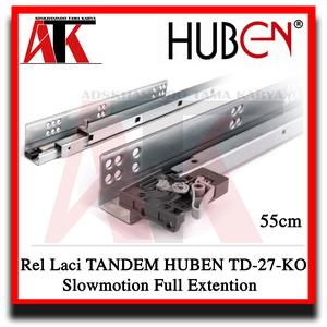 Jual Rel Laci TANDEM Huben TD-27-KO 55cm Rel Laci Undermount - Jakarta ...
