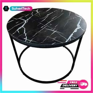 Jual Geja Meja Sofa Side Table Marbel European Style Round - ND07 ...