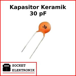 Jual Kapasitor Keramik. Ceramic Capacitor 30pF. - Kota Cimahi - socket ...