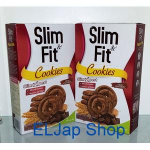 Jual Kue / Cookies Slim and Fit by Kalbe Isi 10 Sachet Rasa Dark ...