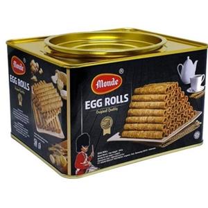 Jual BISKUIT MONDE SERENA EGG ROLL 300GR BISCUIT TELUR KALENG ROTI ...